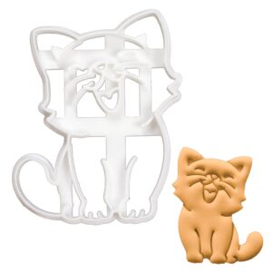 Happy Cat cookie cutter, 1 piece - Bakerlogy