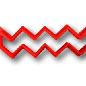 Chevron Cookie Cutter (4 Inch)