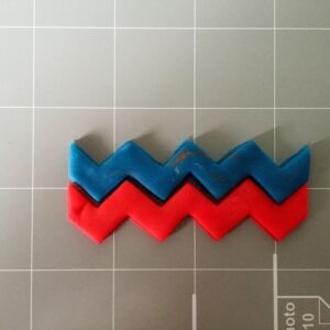 Chevron Cookie Cutter (4 Inch)