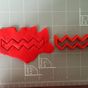 Chevron Cookie Cutter (4 Inch)