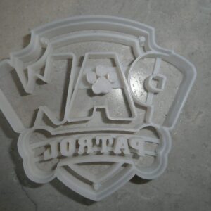 INSPIRED BY PAW PATROL THEMED CARTOON TV SHOW RESCUE DOGS COOKIE CUTTER MADE IN USA PR789