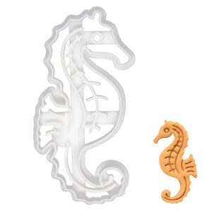 Seahorse cookie cutter, 1 piece - Bakerlogy