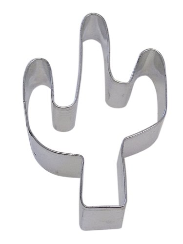 R&M Cactus 4" Cookie Cutter in Durable, Economical, Tinplated Steel