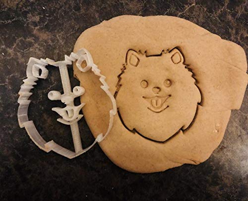 Pomeranian Cookie Cutter and Dog Treat Cutter - Dog Face