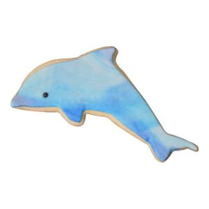 R&M Cookie Cutter, 4.5-Inch, Dolphin, Tinplated Steel