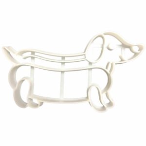 Dachshund Cookie Cutter, Cute Hot Dog Shape Mold Cutter