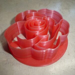 ROSE FLOWER SET OF 2 SIZES CONCHA COOKIE CUTTERS MEXICAN SWEET BREAD STAMPS MADE IN USA PR1760