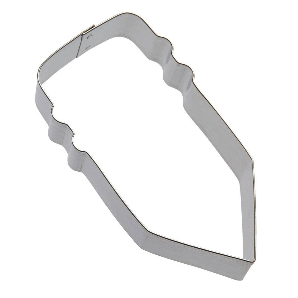 Chunky Pencil Cookie Cutter 4.5 Inch - Made in the USA – Foose Cookie Cutters Tin Plated Steel Chunky Pencil Cookie Mold