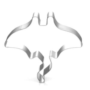 WJSYSHOP Manta Ray Mobula Fish Shape Cookie Cutter