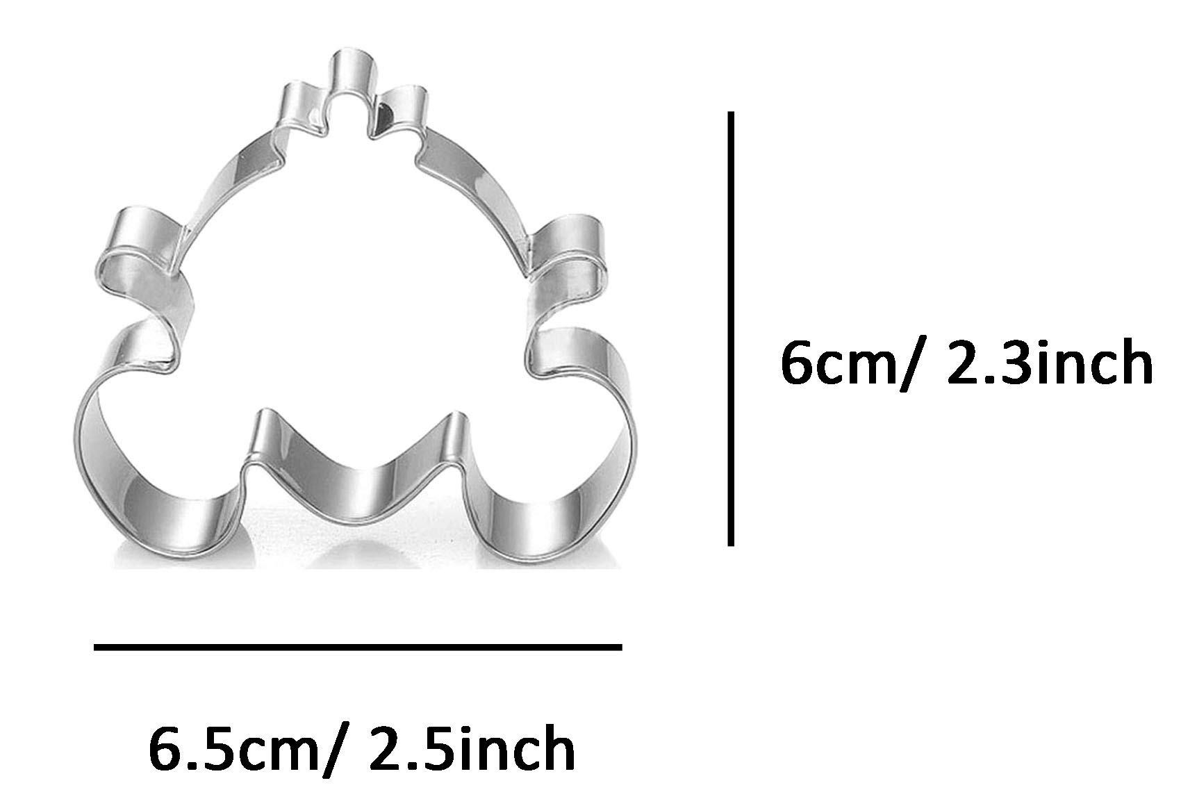 ZDYWY Pumpkin Carriage Shaped Cookie Cutter