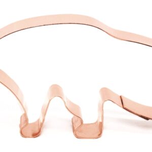 Giant Anteater Zoo Mammals Animal Cookie Cutter 5.25 X 2.25 inches - Handcrafted Copper Cookie Cutter by The Fussy Pup