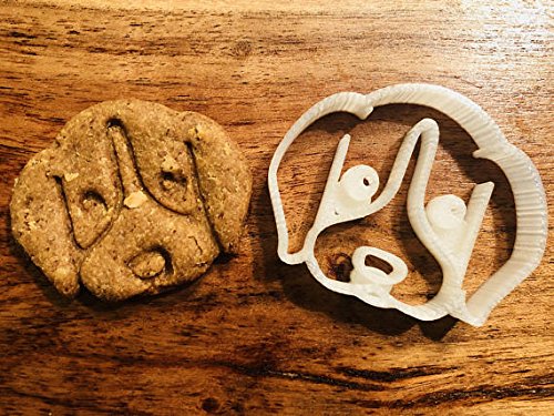 Beagle Cookie Cutter and Dog Treat Cutter - Dog Face - 3 inch