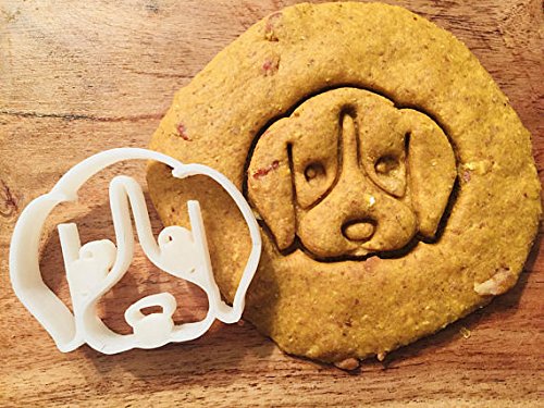 Beagle Cookie Cutter and Dog Treat Cutter - Dog Face - 3 inch