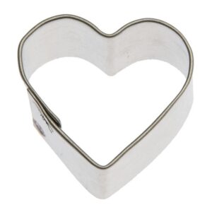 1 Dozen/12 Count Mini Heart 1 Inch Cookie Cutters from The Cookie Cutter Shop – Tin Plated Steel Cookie Cutters