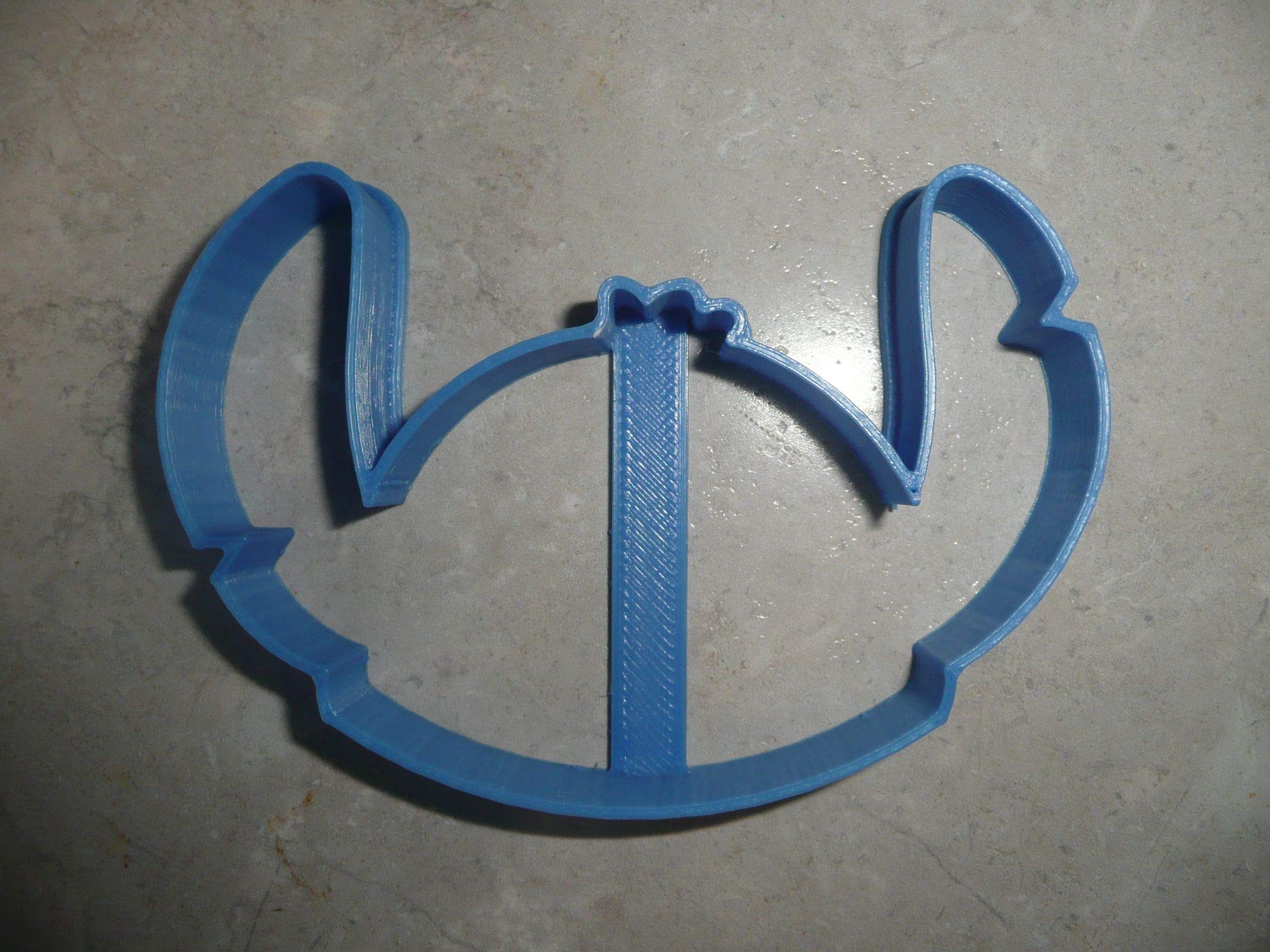 YNGLLC STITCH CARTOON CHARACTER LILO BEST FRIEND BLUE KOALA EXPERIMENT SPECIAL OCCASION COOKIE CUTTER BAKING TOOL 3D PRINTED MADE IN USA PR3814