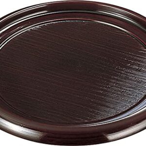 Fukui Craft 90040246 Round Brush Buckwheat Plate, Storage (10 Pieces)