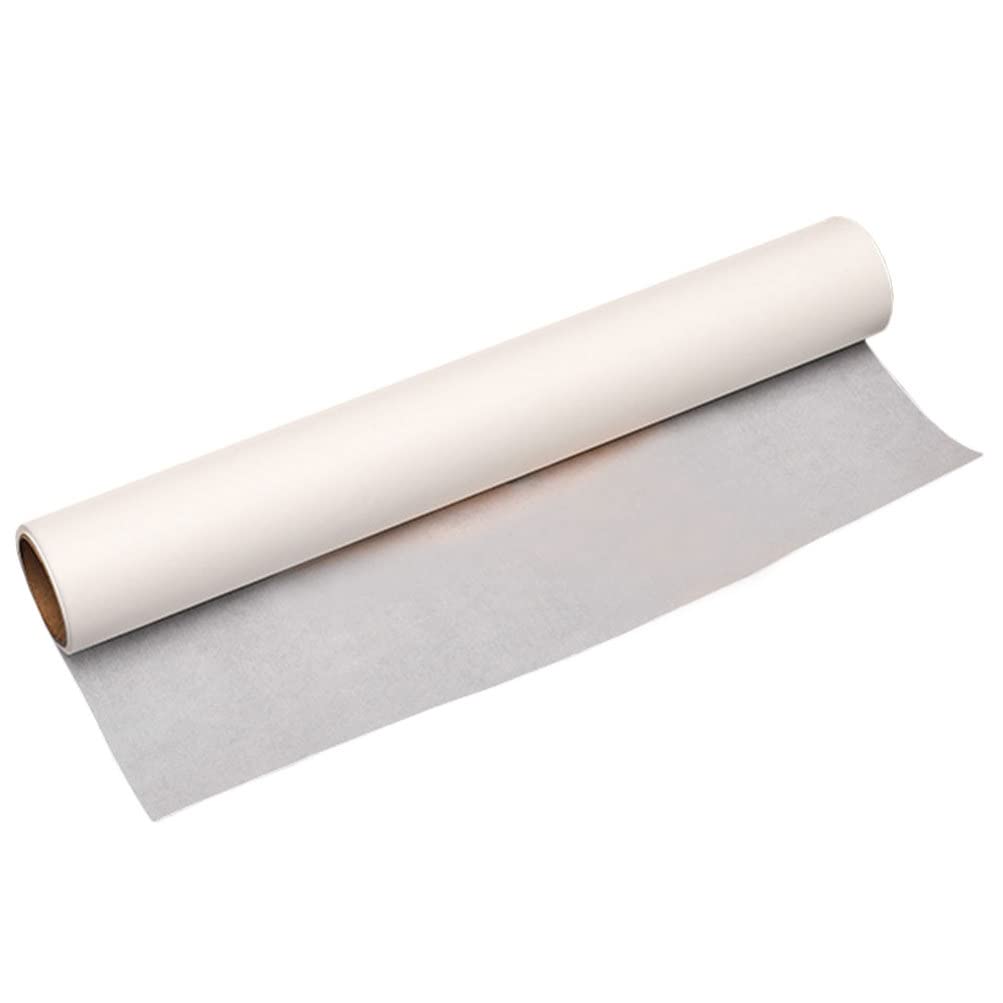 Hemoton 1 Roll Baking Paper Parchment Liner Oven Paper Toast Paper Grill Pan Paper Air Fryer Papers Precut Baking Bread Cooking Paper Baking Parchment Cookie Sheet Nonstick Silicone Paper