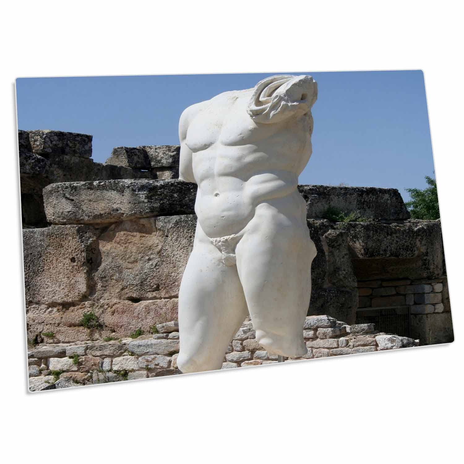 3dRose Collosal Torso Statue Hadrianic Bath of Aphrodisias - Desk Pad Place Mats (dpd-361249-1)