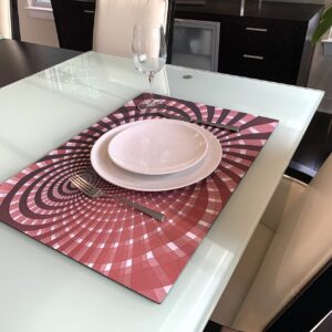 3dRose A Chocolate Chip Cookie with Text Above - Desk Pad Place Mats (dpd-360740-1)