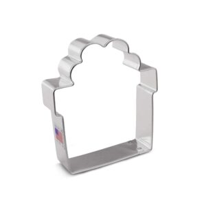 Present with Bow Cookie Cutter, 3.25" Made in USA by Ann Clark