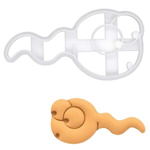 sperm cookie cutter, 1 piece - bakerlogy