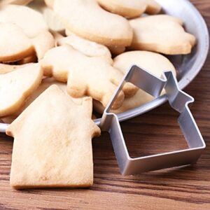 WOTOY House Biscuit Cookie Cutter - Stainless Steel