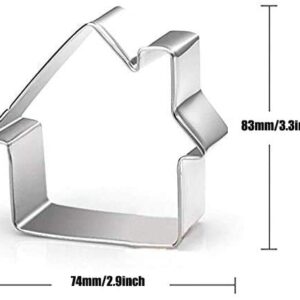 WOTOY House Biscuit Cookie Cutter - Stainless Steel