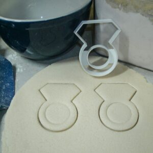 25TH 25 YEAR WEDDING MARRIAGE SILVER ANNIVERSARY LOVE SET OF 4 COOKIE CUTTERS MADE IN USA PR1330