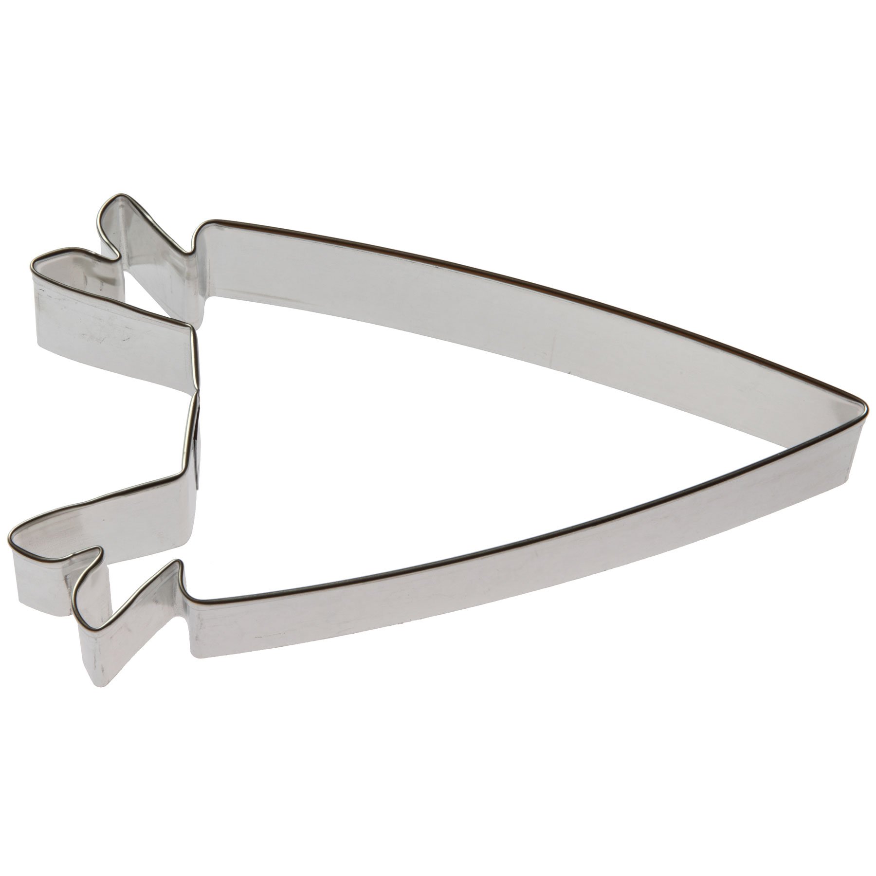 Pennant Cookie Cutter 6.5 Inch - Made in the USA – Foose Cookie Cutters Tin Plated Steel Pennant Cookie Mold