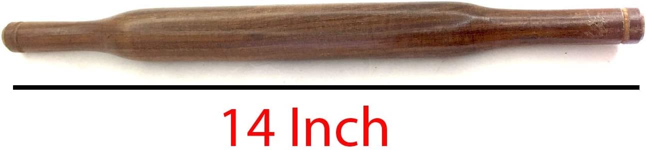 WOODEN ROLLING PIN,WOODEN BELAN, WOODEN ROLLER, CHAPATI MAKER 14",Valentine Day Gifts