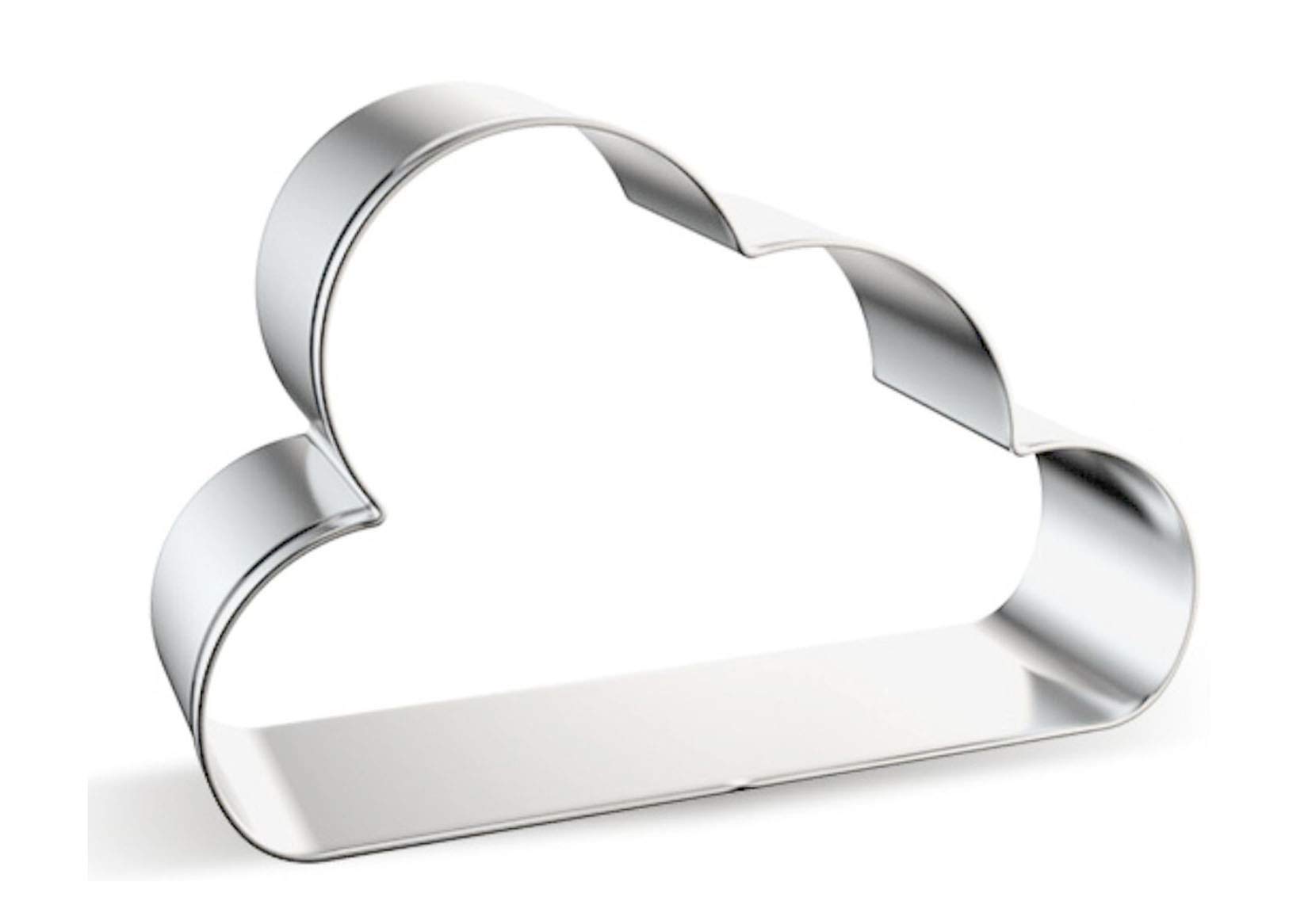 WJSYSHOP Mini White Clouds Cookie Cutter