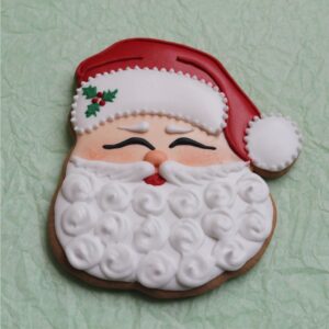 Santa Face Cookie Cutter 4.25" Made in USA by Ann Clark