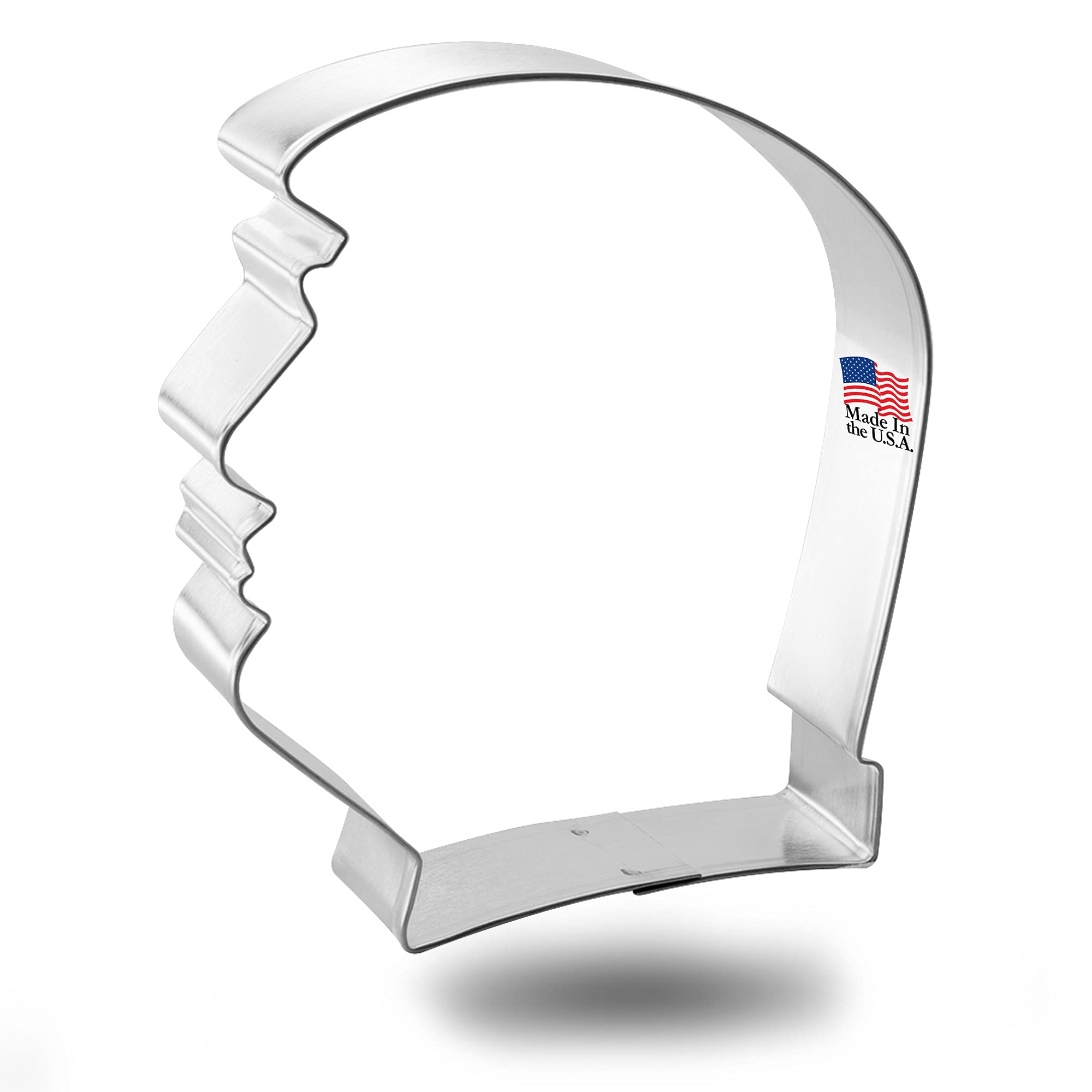 Donald Trump Cookie Cutter 3.75 Inch - Made in the USA – Foose Cookie Cutters Tin Plated Steel Donald Trump Cookie Mold