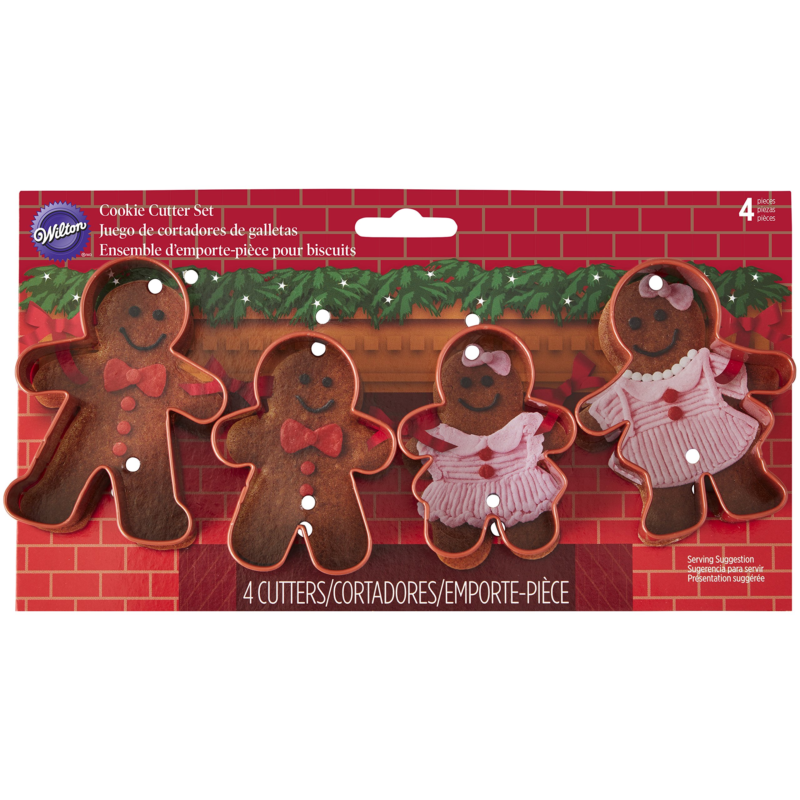 Wilton Gingerbread Family Cookie Cutter Set