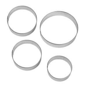 Wilton Nesting Circles Cookie Cutter Set, 4-Piece