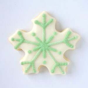 Festive Snowflake Cookie Cutter, 3.25" Made in USA by Ann Clark