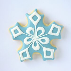 Festive Snowflake Cookie Cutter, 3.25" Made in USA by Ann Clark