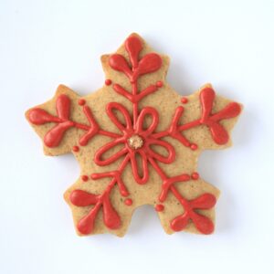 Festive Snowflake Cookie Cutter, 3.25" Made in USA by Ann Clark