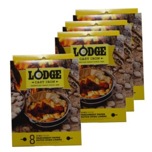 lodge parchment paper 20 inch dutch oven liner, set of 32