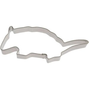 foose brand aradillo cookie cutter 6 in, tin plate steel, usa made