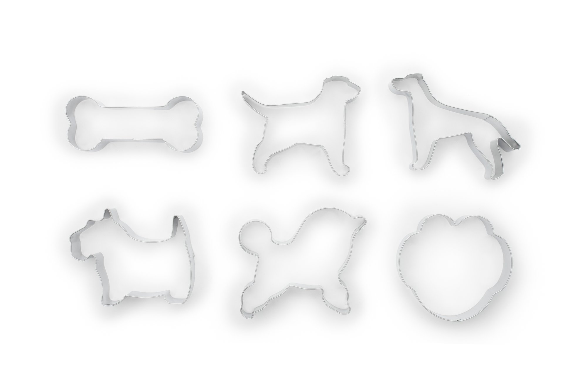 Fox Run Dog Cookie Cutter Set