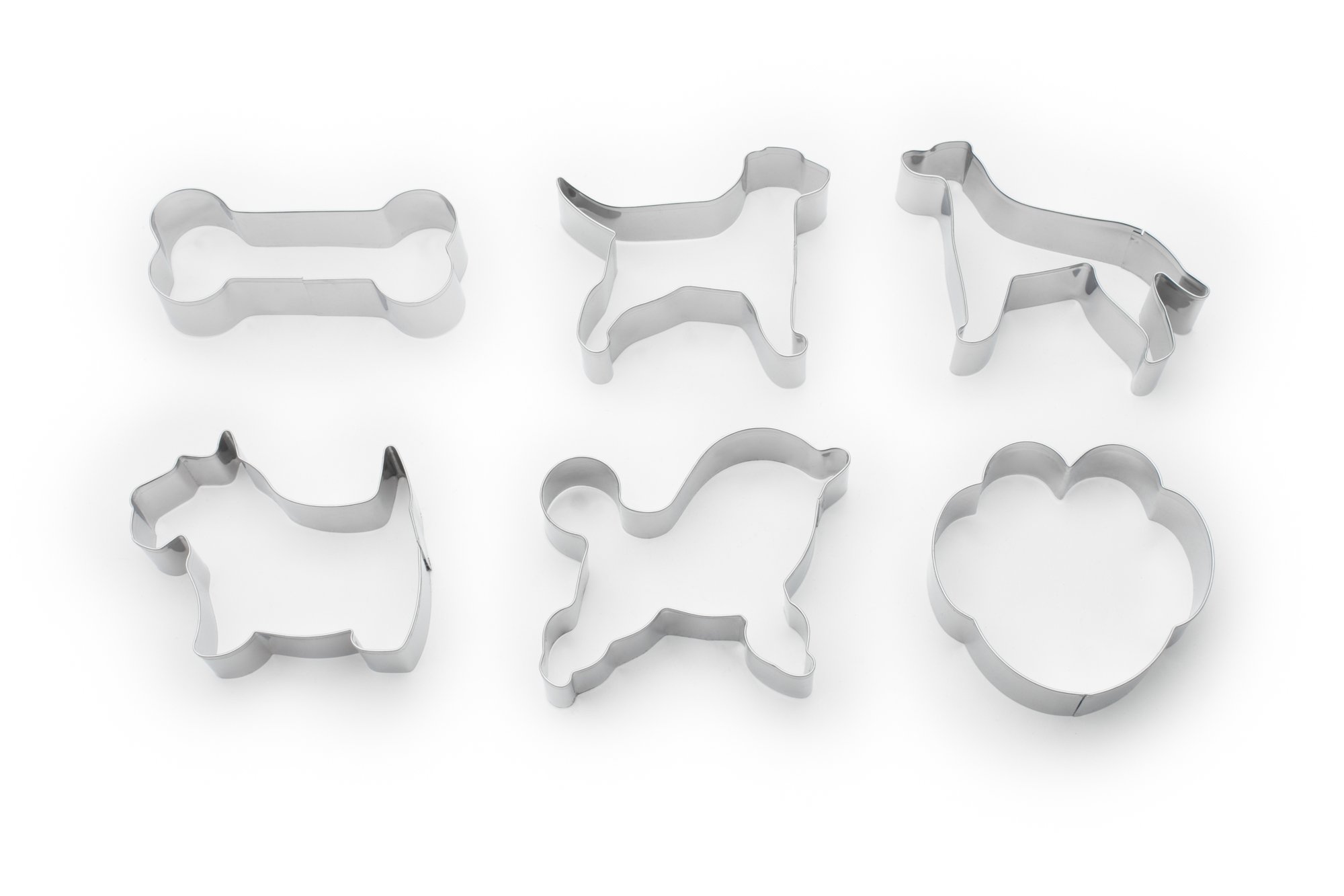 Fox Run Dog Cookie Cutter Set