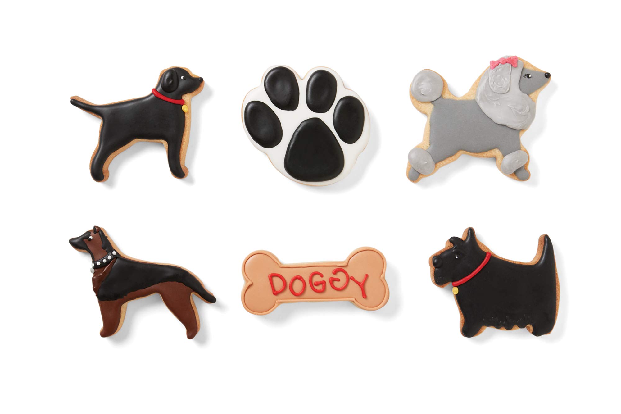 Fox Run Dog Cookie Cutter Set