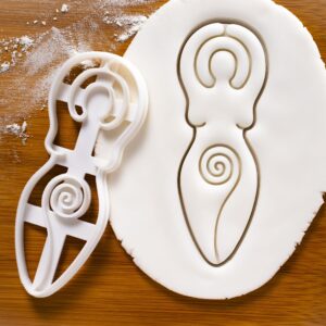 Spiral Goddess cookie cutter, 1 piece - Bakerlogy