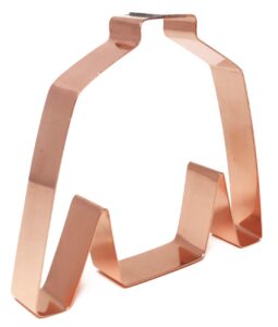 triple crown jockey silks copper cookie cutter by the fussy pup