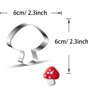 WJSYSHOP Mushroom Shape Cookie Cutter - B