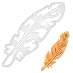 feather cookie cutter, 1 piece - bakerlogy