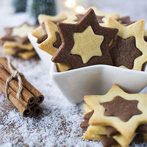 Star Cookie Cutter Set, Stainless Steel Biscuit Cutters (Star 10pcs)