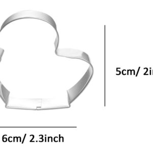 WJSYSHOP Small Duck Cookie Cutter