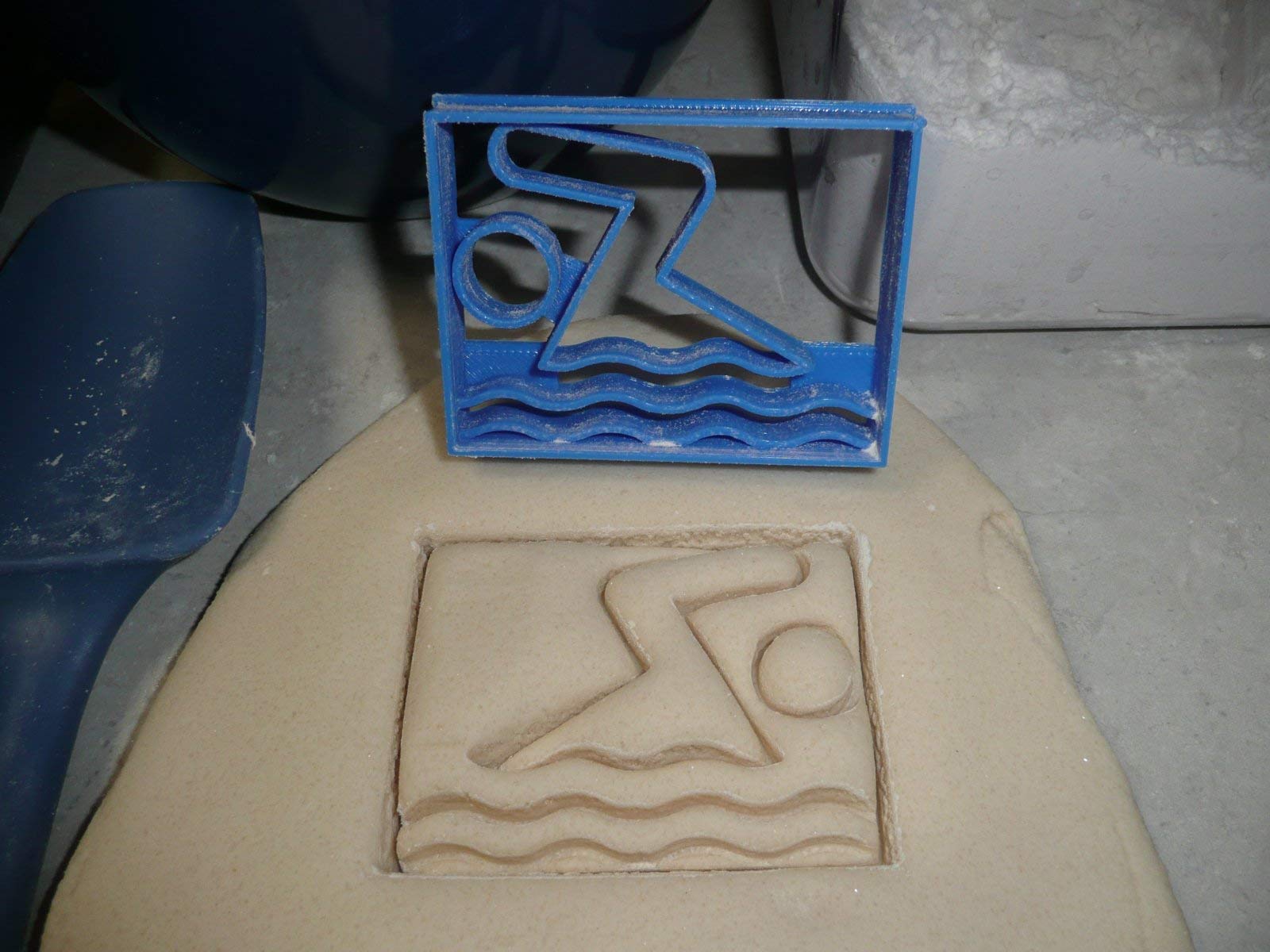 SWIMMING SYMBOL SCHOOL POOL WATER SWIM SPORT ATHLETICS COOKIE CUTTER MADE IN USA PR2498